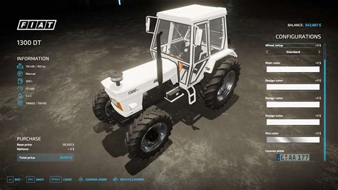 Fiat 1300DT Rust Edition V1 0 0 0 FS25 FS22 Mod