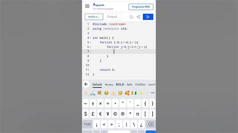 Print The Tringle Pattren Using C Programmingcoding Codingwithmobile Codinglife Youtube