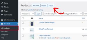 How To Import Export WooCommerce Products With Images