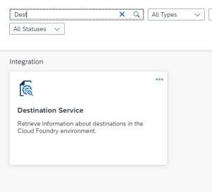 SAP BTP Destination Access In SAP UI Go Coding