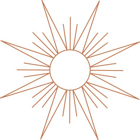 Sun Outline Pngs For Free Download