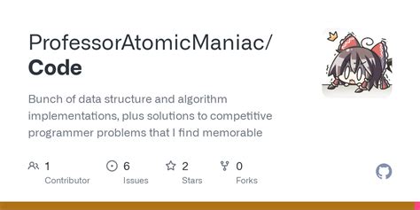 Github Professoratomicmaniac Code Bunch Of Data Structure And Algorithm Implementations Plus