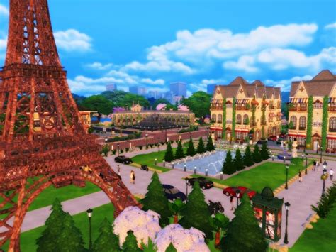 Paris France For Ts4 At Simmer Rebelde Sims 4 Updates