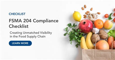 Envista On Linkedin Assessing Fsma 204 Compliance A Comprehensive Checklist