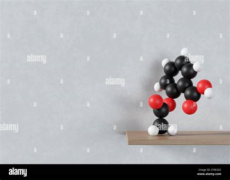 Acetylsalicylic Acid Aspirin Drug Molecule 3d Rendering Scaled
