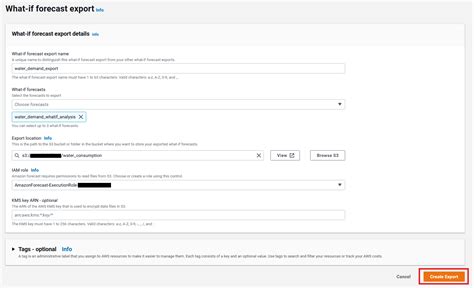 Build A Water Consumption Forecasting Solution For A Water Utility Agency Using Amazon Forecast