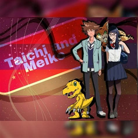 Meiko Mochizuki Digimon Adventure Tri Meichi Taichi Yagami Agumon