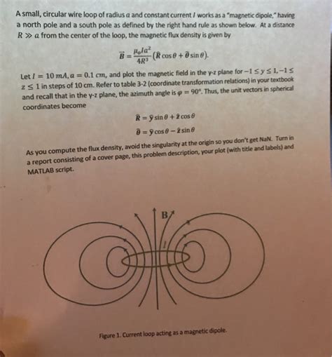 solved a small circular wire loop of radius a and constant