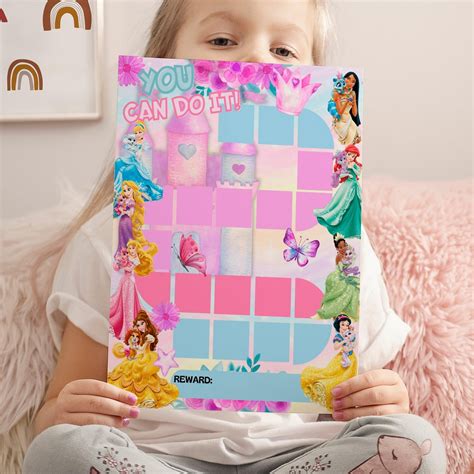 Princess Sticker Chart Mama Life Printables