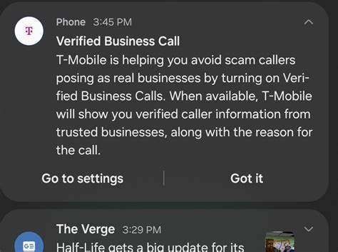Annoying Verified Business Call Notification Wont Stop Appearing R Tmobile