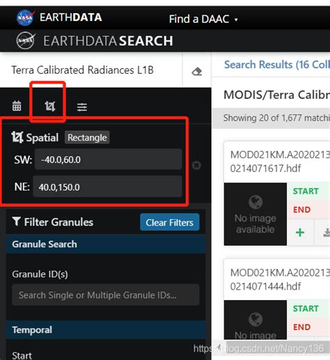 利用Python在NASA Earthdata Search 上批量下载MODIS数据_nasa earthdata search ...