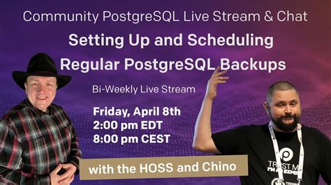 Setting Up And Scheduling Regular Postgresql Backups Postgresql