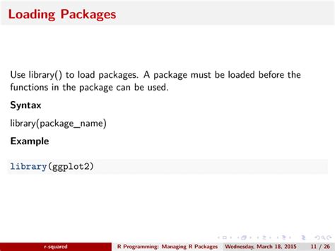R Programming Introduction To R Packages Pdf Operating Systems Computer Software And