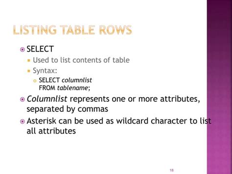 introduction to structured query language sql 1 ppt
