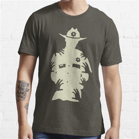 Rick Grimes The Walking Dead T Shirt For Sale By N0s4r2 Redbubble