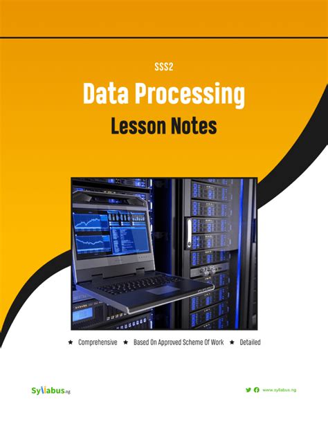 Ss2 Data Processing Scheme Of Work Pdf 1st 2nd And 3rd Term Syllabusng