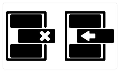 Insert Row And Delete Row In Black Color 59660131 Vector Art At Vecteezy