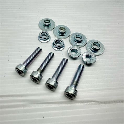 Jual 4set Ring Bos Baut 10 L M6x20 Mur M6 Baut Ring Mur Set Plat Nomer