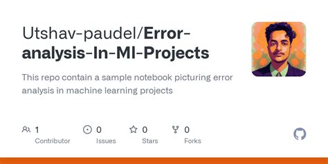 Github Utshav Paudelerror Analysis In Ml Projects This Repo Contain A Sample Notebook