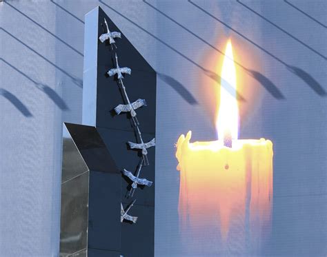 Открытие мемориала жертвам теракта в Крокус Сити Холл кадры церемонии