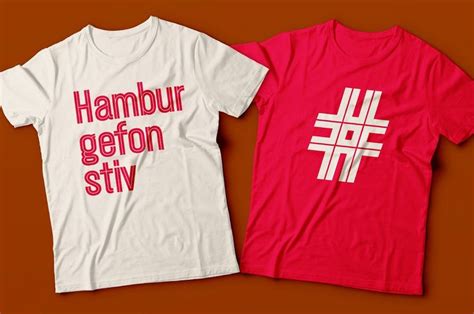 Ostrich Proper Inline Open Modern Graphic Design Wedding Fonts Mens Tops