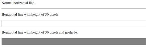 HTML Hr Tag GeeksforGeeks
