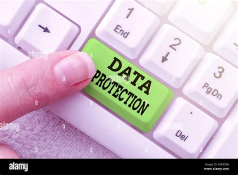 Writing Displaying Text Data Protection Business Showcase Legal