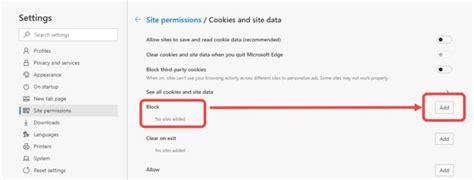 how to block websites on microsoft edge 2020 chromium