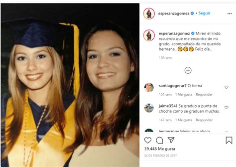 Así Era Esperanza Gómez Cuando Estaba En El Colegio Bluradio