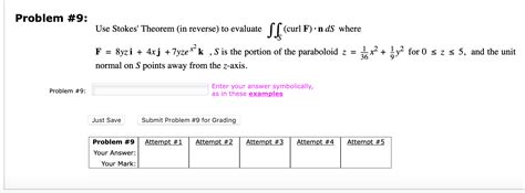 Solved Problem 9 Use Stokes Theorem In Reverse To
