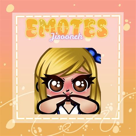 Fairy Tail Lucy Shy Emote Twitch Discord Kick Youtube Lucy Shy Emote