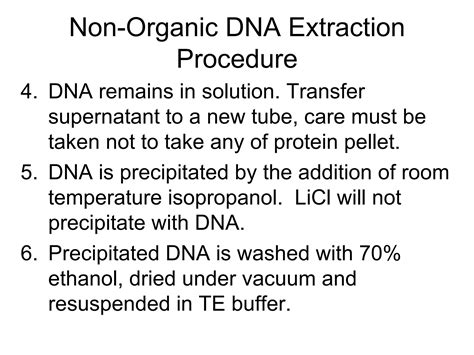 Dna Extraction Ppt