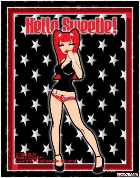 Sexy Hello Comments And Graphics Codes For Myspace Friendster Hi5