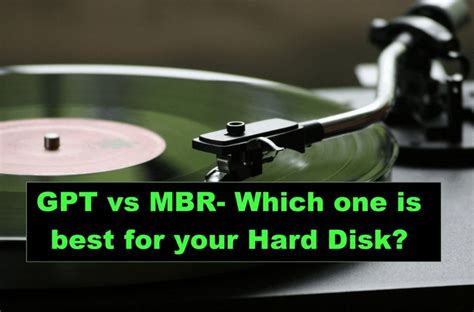 GPT Vs MBR Which One Is The Best For Your Hard Disk URSuperb