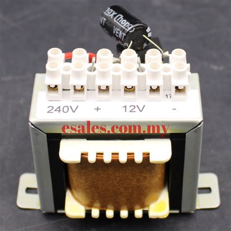 Transformer AC240V To DC12V Power Supply Pepper Spray Malaysia Personal Safety Products
