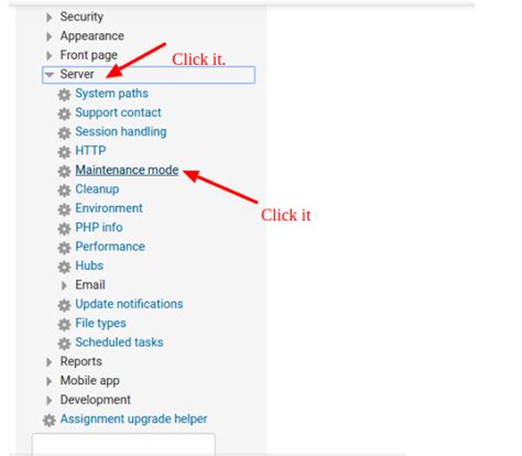 Moodle Totara Different Ways To Enable Disable Maintenance Mode