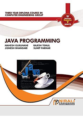 Java Programming Ebook Mahesh Gurunani Rajesh Yemul