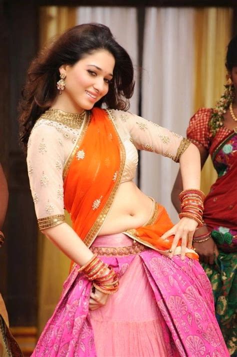 Tamanna Bhatia Navel Show In Half Saree Hd Wallpaper Salman Khan Hd Wallpaper