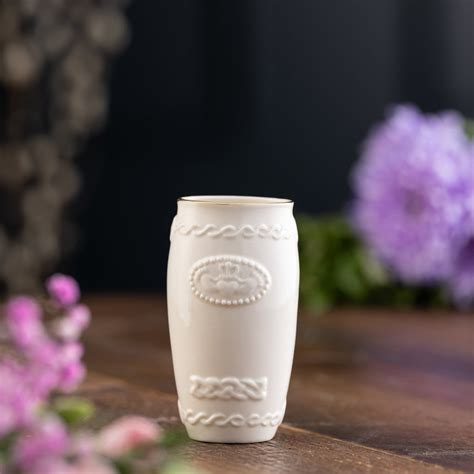 Belleek Classic Claddagh Mini Vase Belleek Pottery