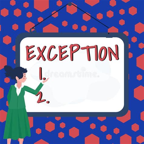 Exception Rule Stock Illustrations 117 Exception Rule Stock