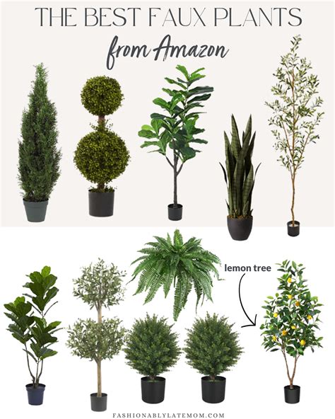 The Best Faux Plants From Amazon Fashionably Late Mom