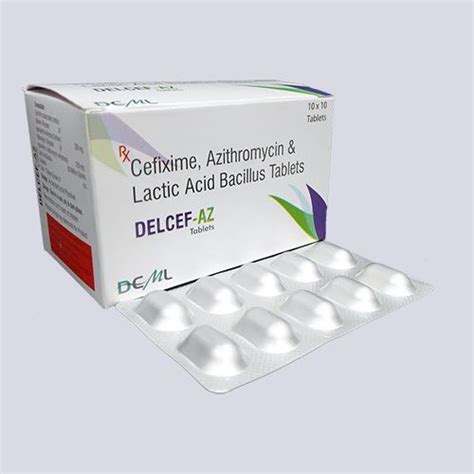 Delcef Az Tablets At Best Price In Mohali Id 6605384 Bidu Biotech