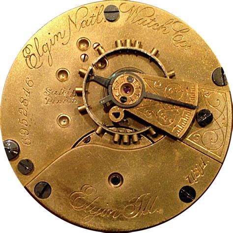 Elgin Pocket Watch Serial Number 2727234 Grade 73