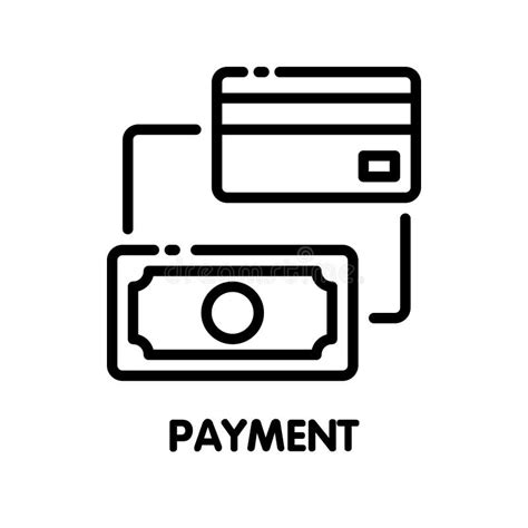 Web Payment Outline Vector Icon Thin Line Black Web Payment Icon Flat Vector Simple Element