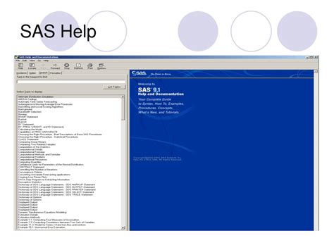 PPT Introduction To SAS PowerPoint Presentation Free Download ID 394384