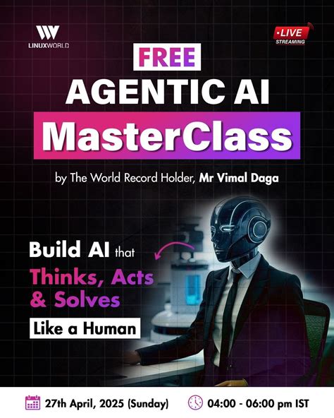 Aimasterclass Freelivesession Agenticai Learnwithvimaldaga