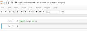 Scalars Vector And Matrices In Python Using Arrays