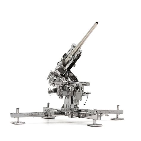 metal earth premium series german flak 88 3d metal model kits