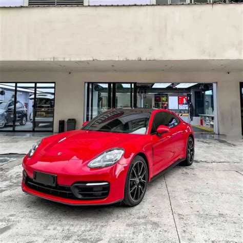 Quality Super Gloss Candy Red Car Vinyl Wrap For Sale