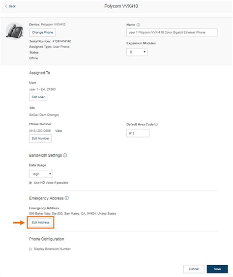 accessing emergency contact info via ringcentral rest api stack overflow